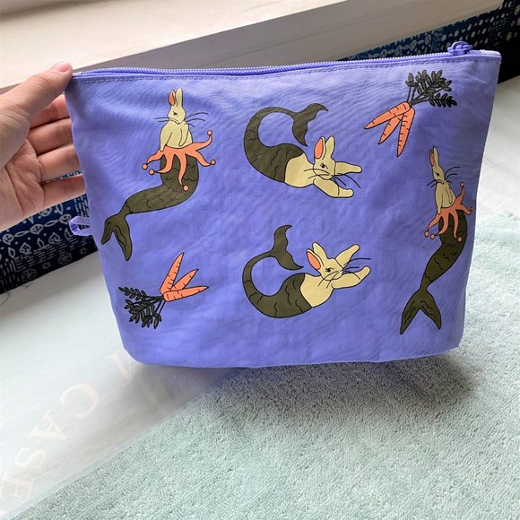 BAGGU | Bags | Nwot Baggu Go Pouch Medium Merbunny Sea Animals | Poshmark